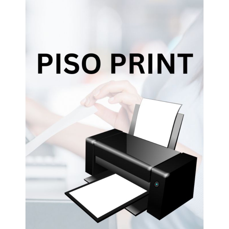PISO PRINT A4 SHORT LONG BOND PAPER FOR ASSIGNMENTS PROJECTS AND OFFICE ...
