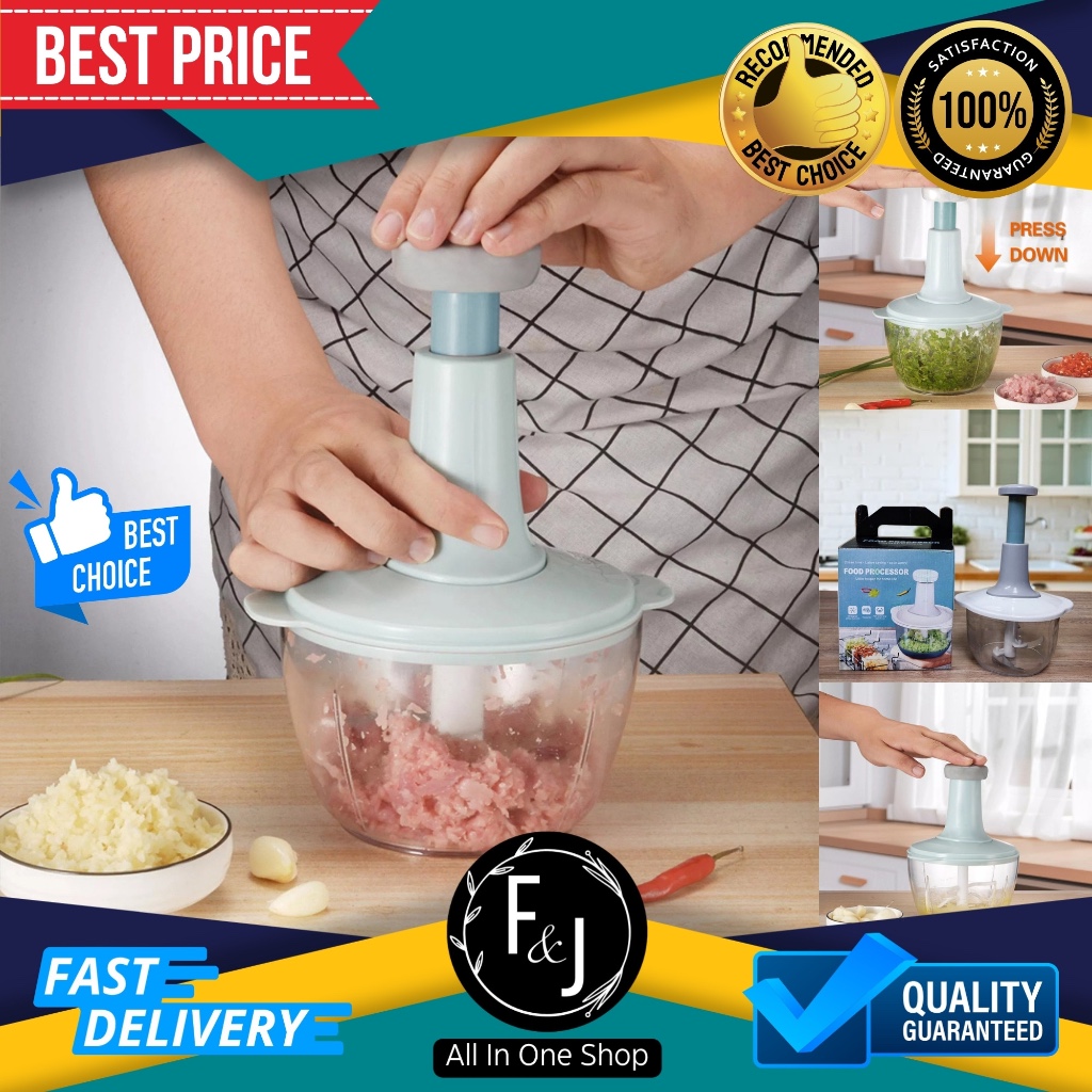Kitchen Multi-Functional Manual Food Grinder Vegetables Chopper Hand ...