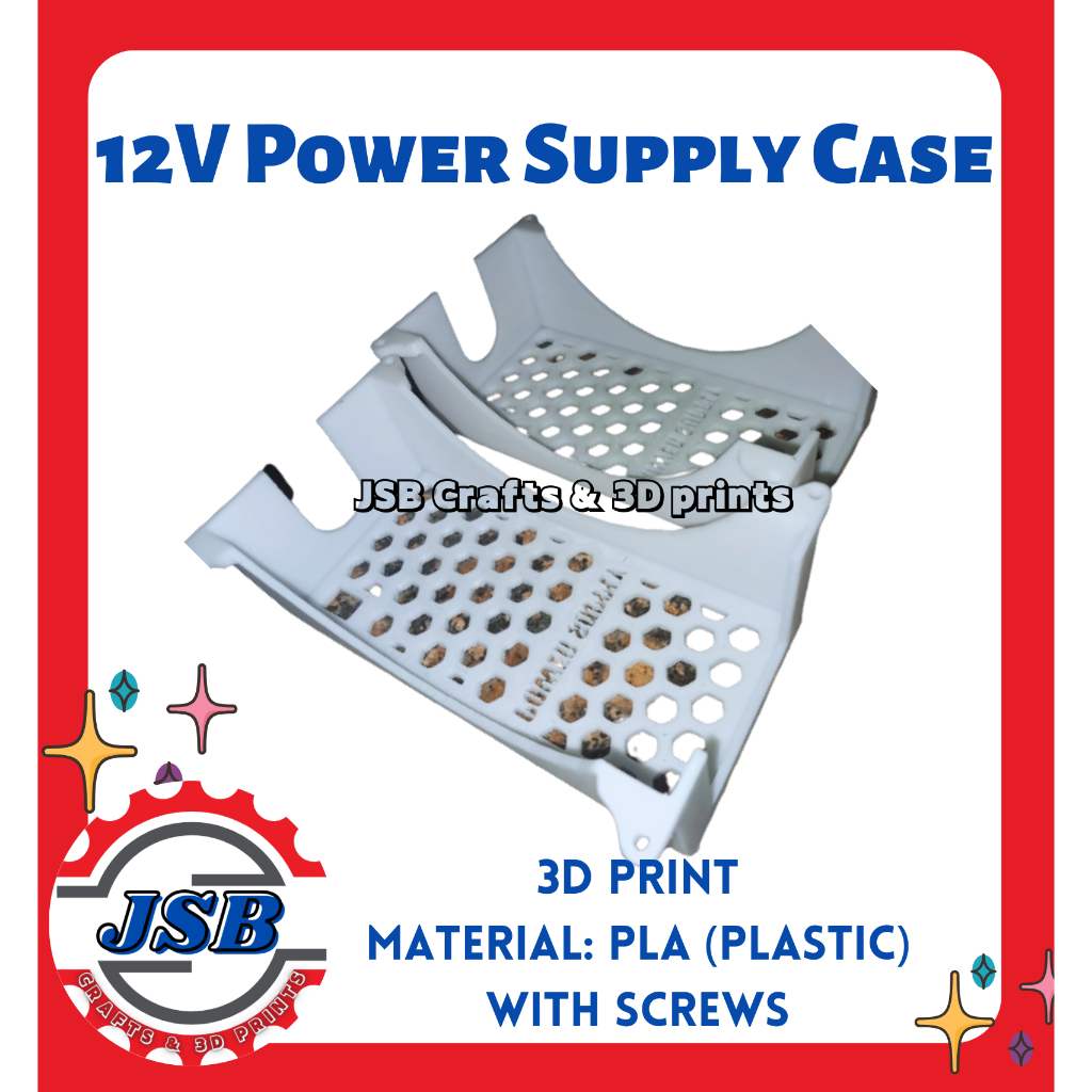 12v Power Supply Casing for easy to attach in the box | Shopee Philippines