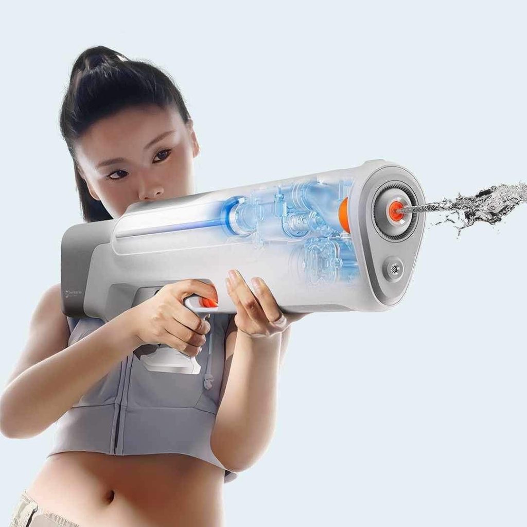 Xiaomi Mijia Pulse Water Gun | 7-9 M Ditance | 1800mAh Lithium-ion ...