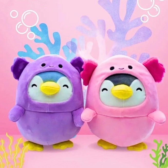 ️ PINK PENGUIN AXOLOTL PLUSH TOY STUFFED TOYS ️by Miniso | Shopee ...