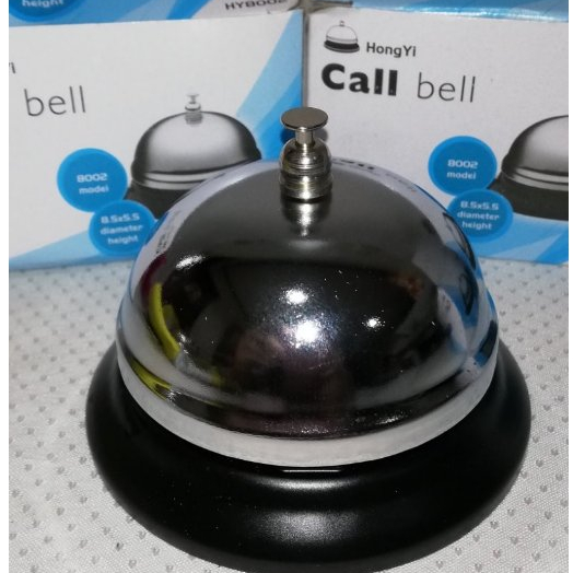 Restaurant Service Bell Hotel Desk Bell Ring Reception Call Counter Bar ...