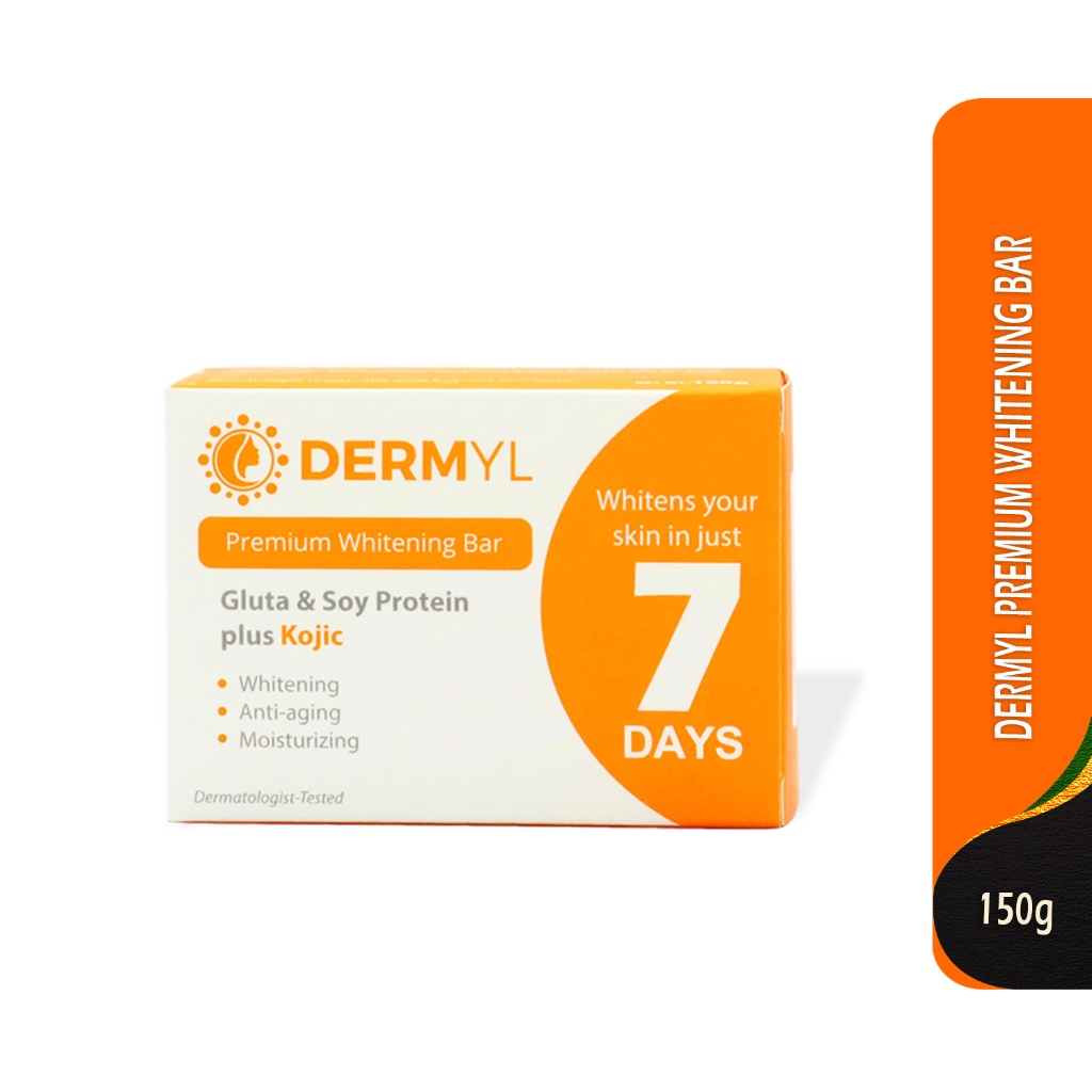 Dermyl Premium Whitening Bar 150g | Shopee Philippines