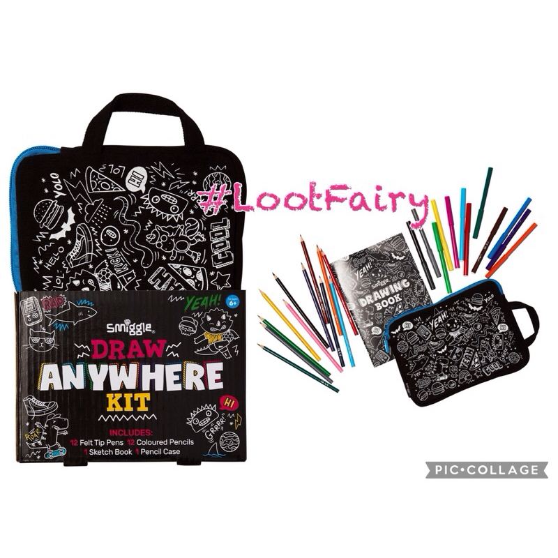 Smiggle Draw Anywhere Kit | Shopee Philippines