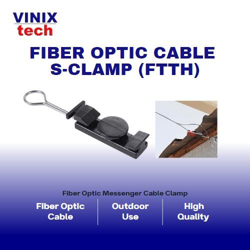 S Clamp for Fiber Optic Drop Cable | Shopee Philippines