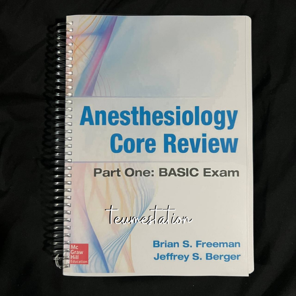 Anesthesiology Core Review, Part One: BASIC Exam | Shopee Philippines