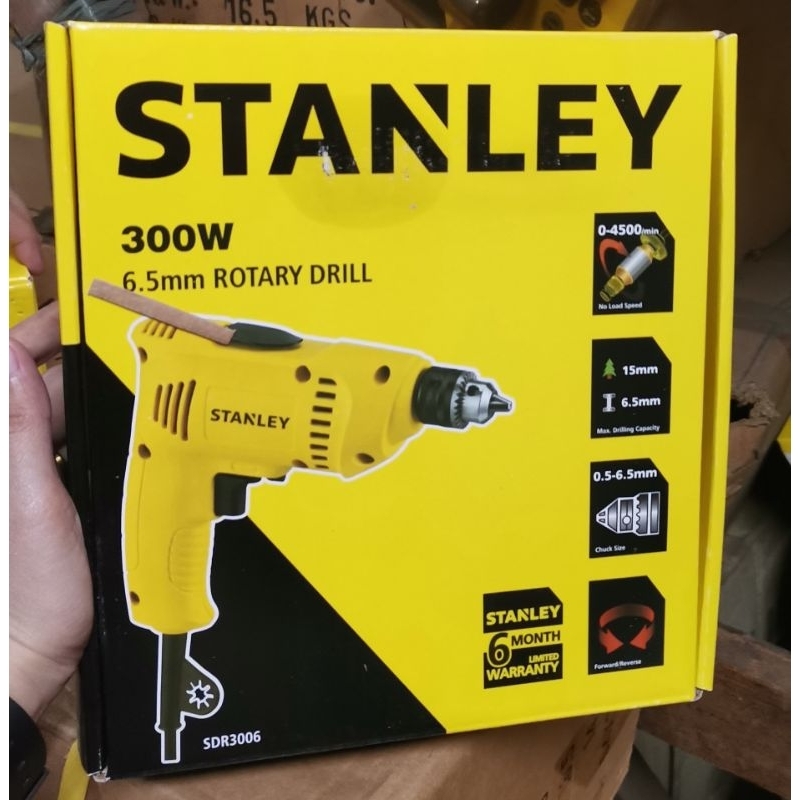 Stanley Sdr3006-B1 300W Slim Rotary Drill | Shopee Philippines
