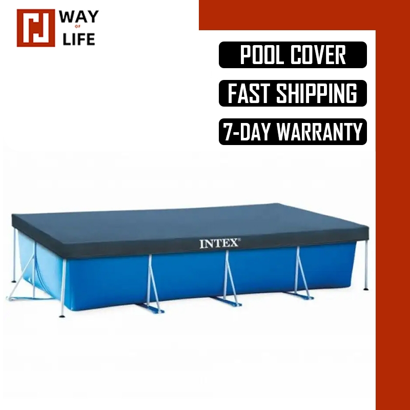 INTEX 28039 Pool Cover with small holes for 4.5m x 2.2m Pools (28272/ ...