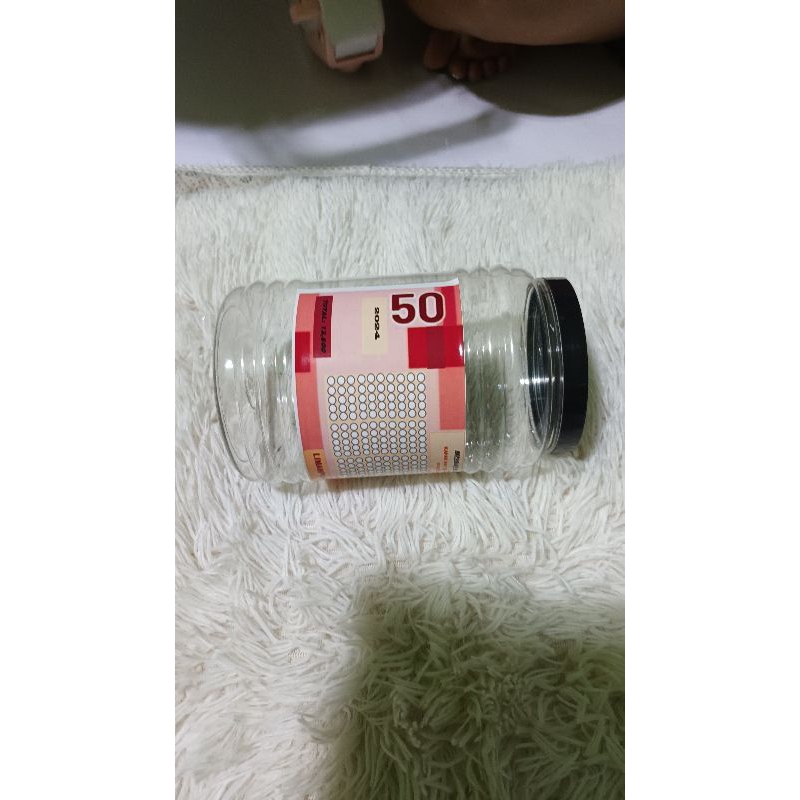 Transparent Alkansya ipon challenge / or money banking/ Coinbank ...