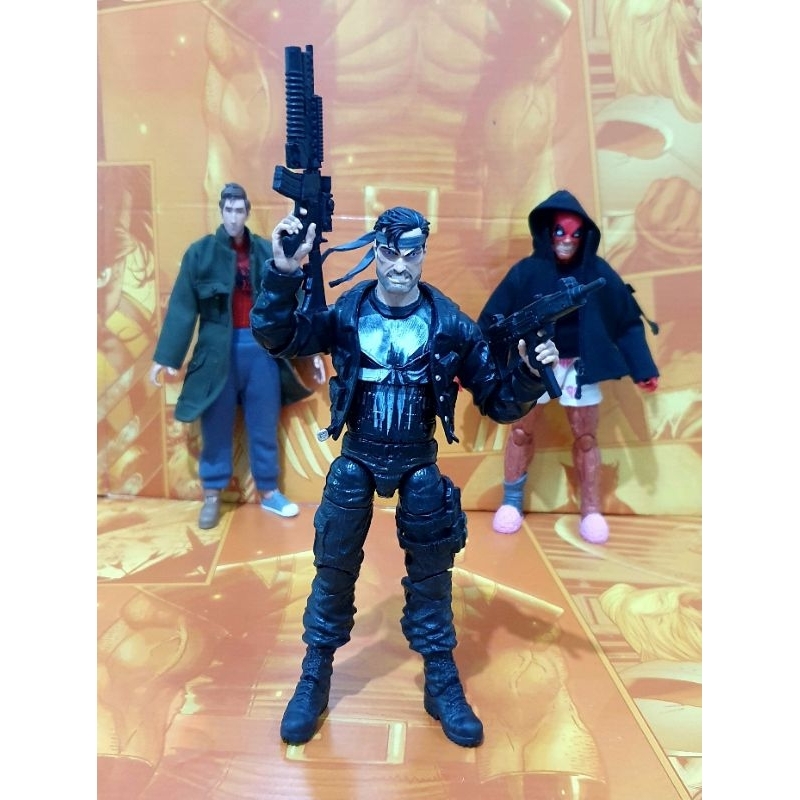 MARVEL LEGENDS PUNISHER (SOLID AND VERY COOL LOOKING CUSTOM- KITBASH ...