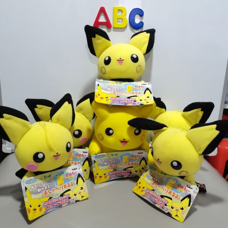 Pokemon Pikachu and Pichu Battery Operated | Shopee Philippines