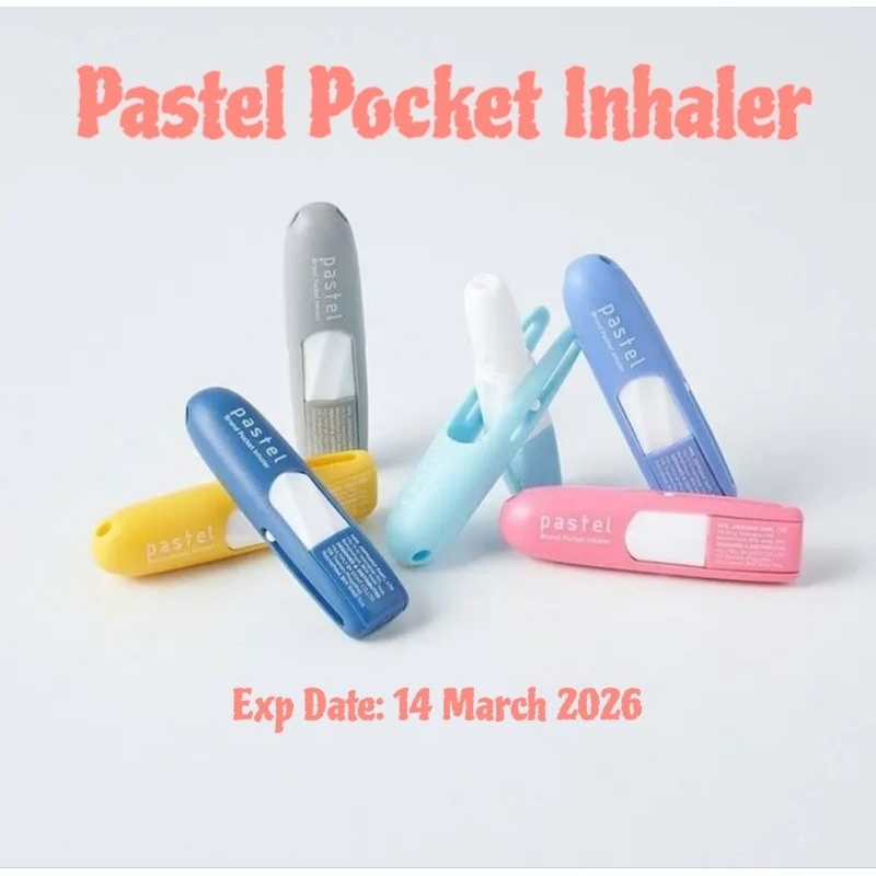 Pastel Pocket 2 in 1 Inhaler (Per Piece) | Shopee Philippines