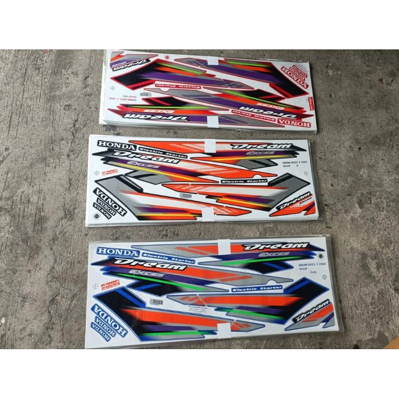 HONDA DREAM THAILAND DECALS | Shopee Philippines