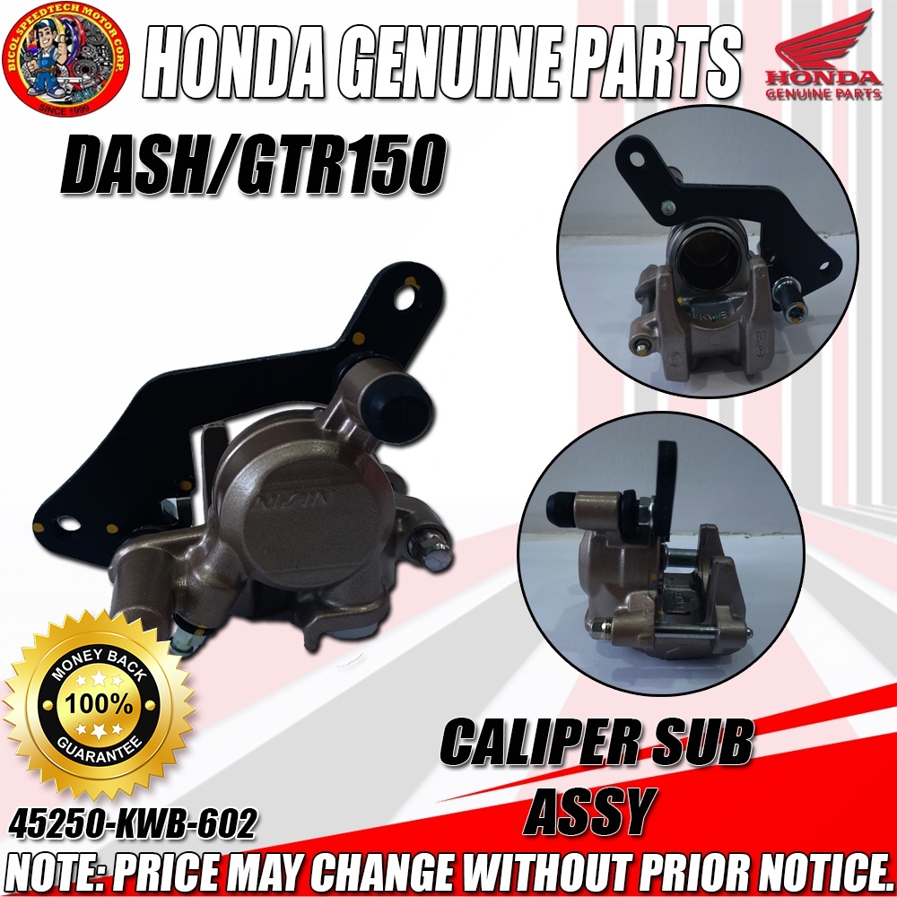 DASH/GTR150 CALIPER SUB ASSY (HPI) (Genuine: 45250-KWB-602) | Shopee ...