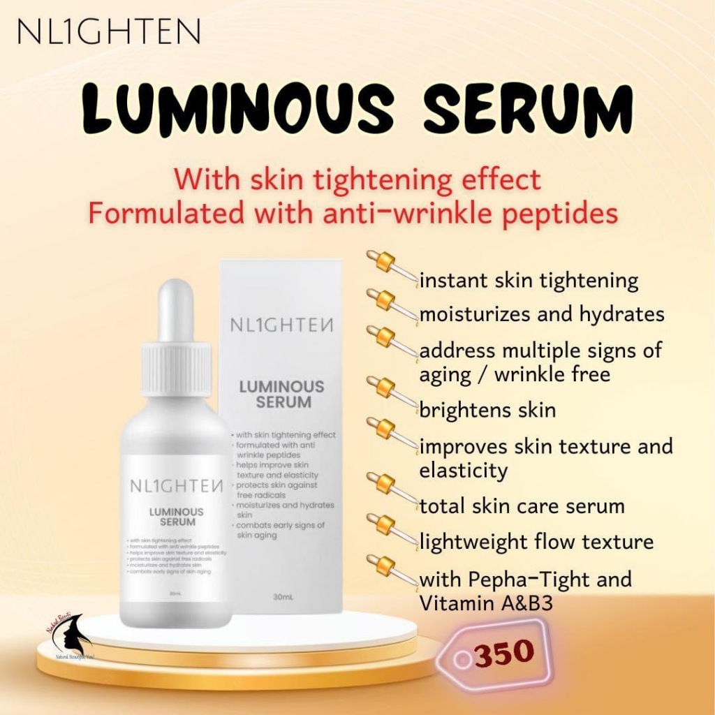 NLIGHTEN LUMINOUS SERUM 30ML | Shopee Philippines