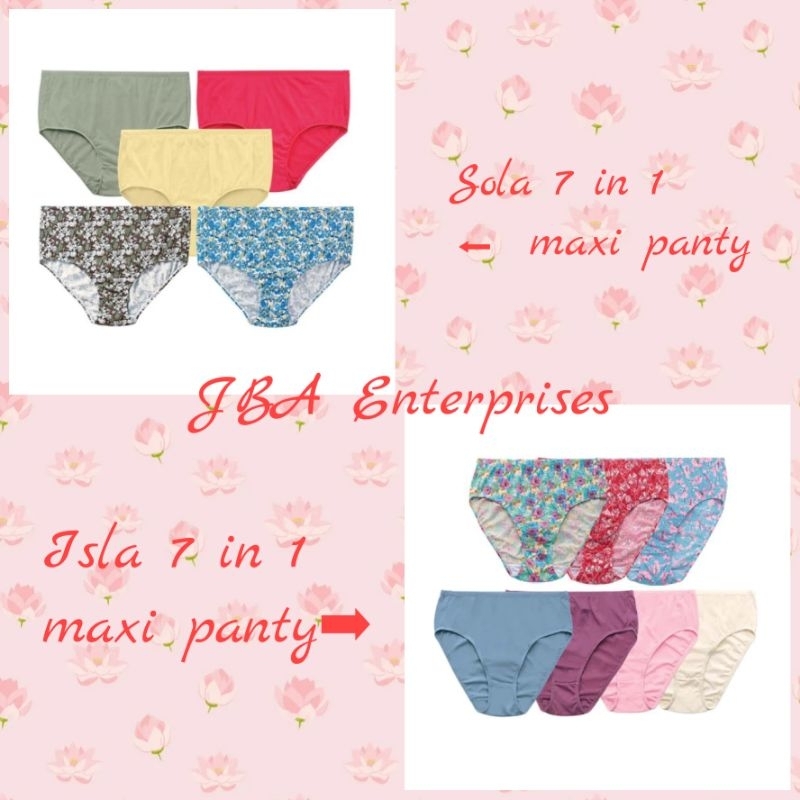 AVON 7-in1 HI-LEG ISLA AND 5 in 1 SOLA & milana 5 in 1 MAXI PANTY PACK ...
