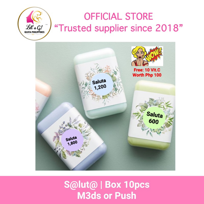 LGGP S@lut@ 600 | 1200 | 1800 (Box-10pcs) | Shopee Philippines