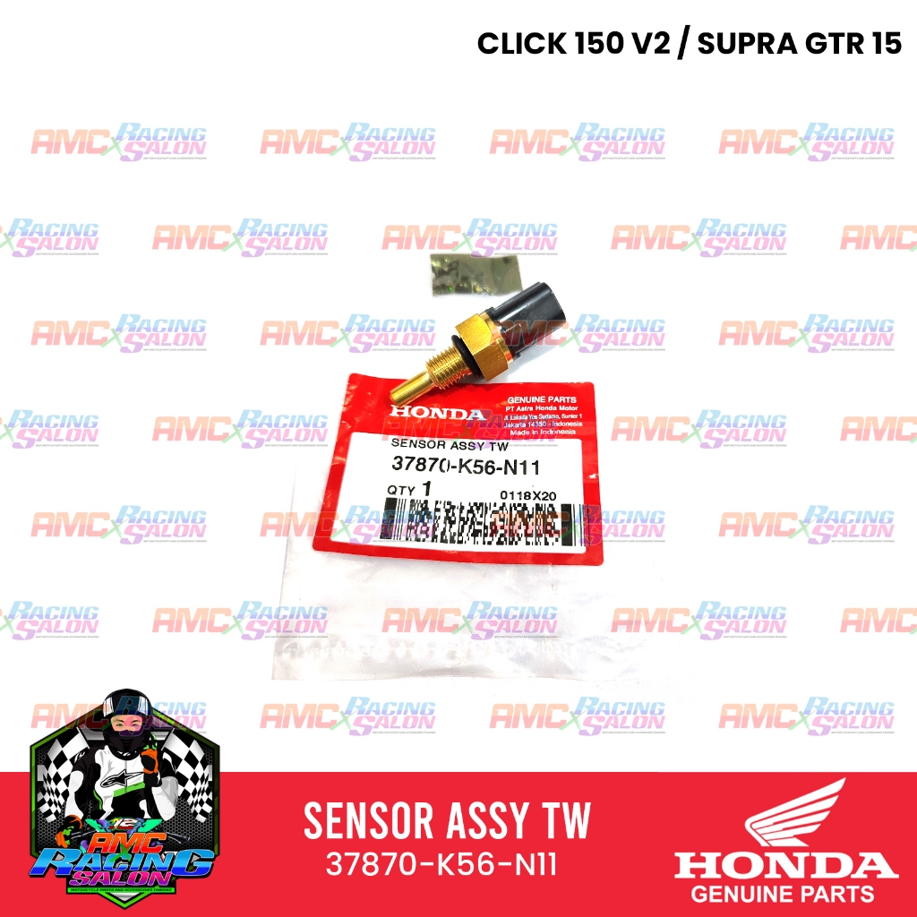 HONDA GENUINE SENSOR ASSY WATER TEMPERATURE - 37870-K56-N11 - CLICK 150 ...