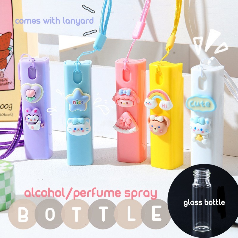 Cute Mini Pocket Size Alcohol Spray Bottle Portable Disinfectant ...