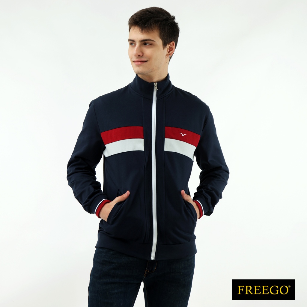 Freego Mens Terry Jacket W/O Hood GMT07-0009 | Shopee Philippines