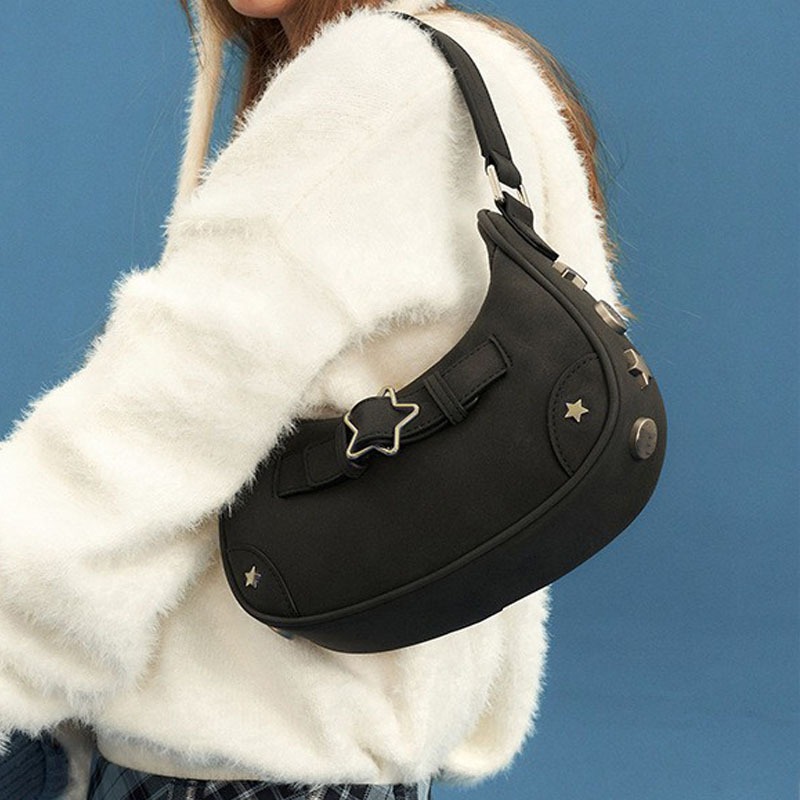 Y2K Original Design Star Shoulder Bag Medieval Retro Hot Girl Messenger ...
