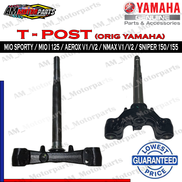T-POST / UNDER BRACKET FOR MIO SPORTY/ MIO I 125/ AEROX 155 V1/V2/NMAX V1/V2/SNIPER 150/155/VEGA ...