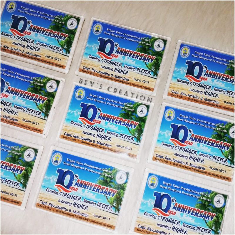 CUSTOMIZED ACRYLIC REF MAGNET SOUVENIR | Shopee Philippines