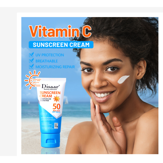 Disaar Facial SPF 90+ Skin Care Sunscreen Cream Waterproof LastingMoisturizing Protect Sunblock ...