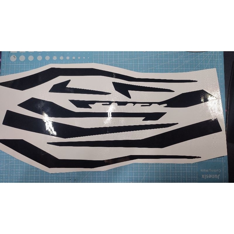 Honda Click V3 Cover up Sticker Lining Decals | Shopee Philippines