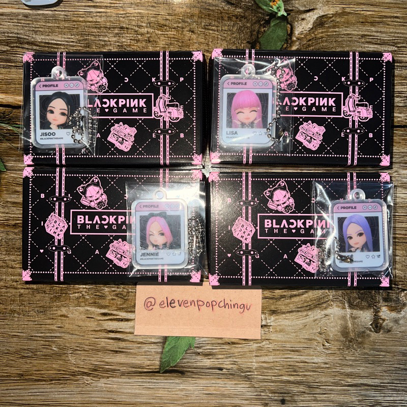 Blackpink The Game Coupon Box Unsealed | Keyring | Shopee Philippines