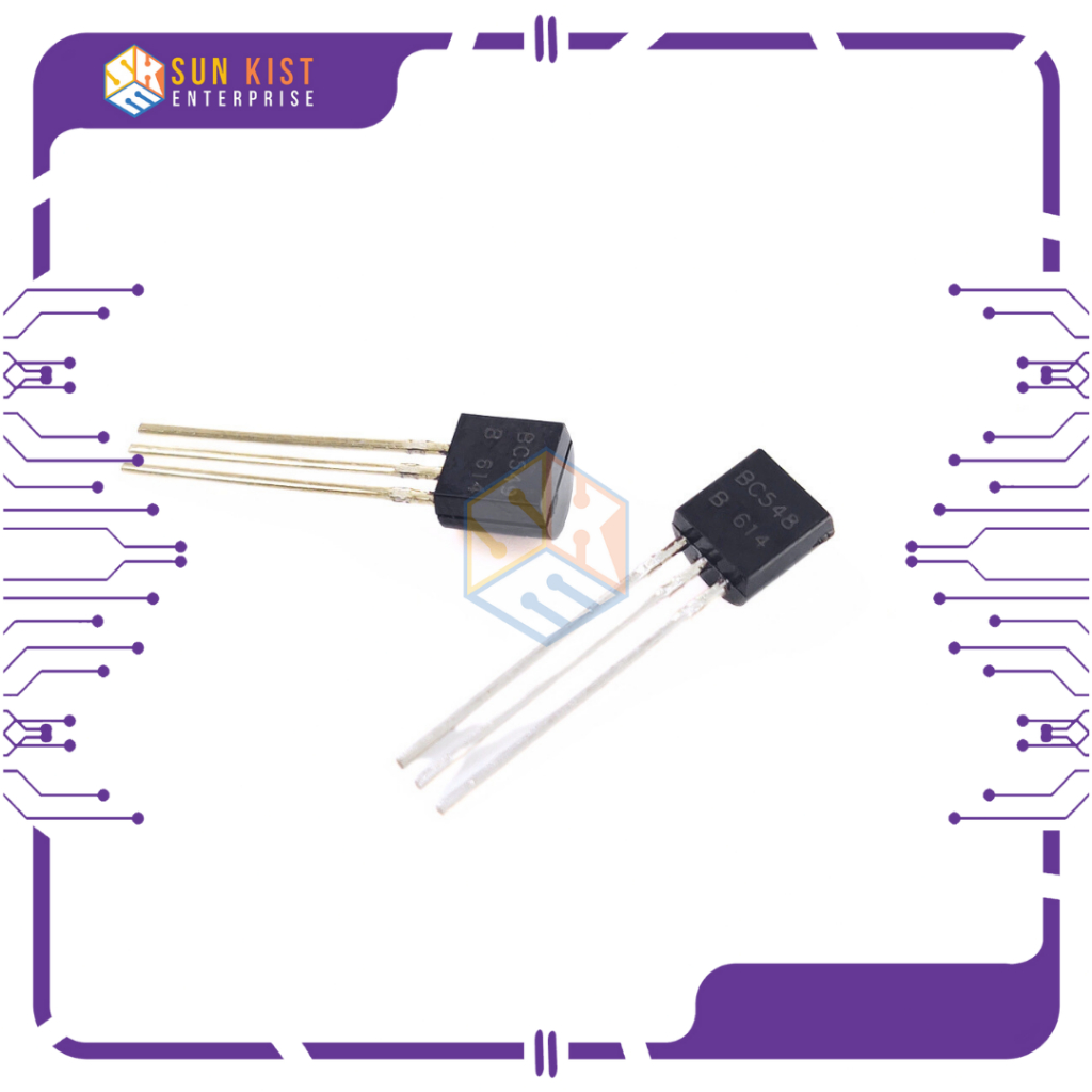 BC548 PNP Transistor, Through Hole | Shopee Philippines