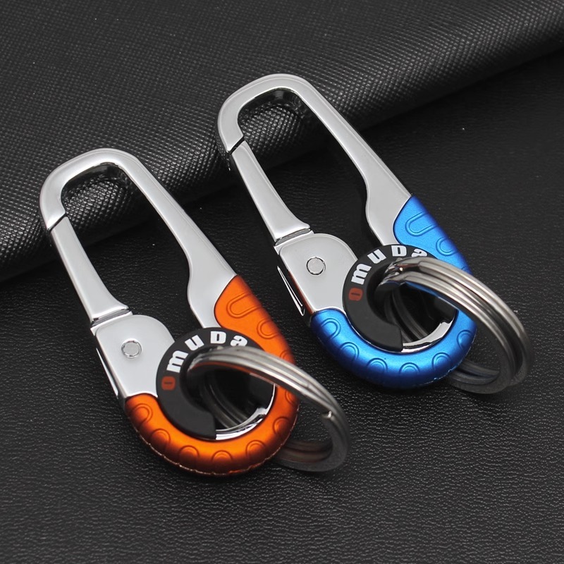 OMUDA stainless steel keychain car keys cover keychain for car panda ...