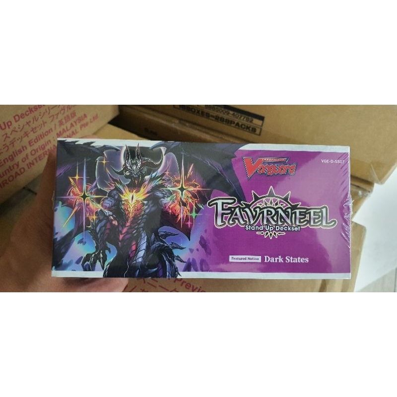 SEALED FAVRNEEL STAND UP DECKSET CARDFIGHT VANGUARD ENGLISH | Shopee ...