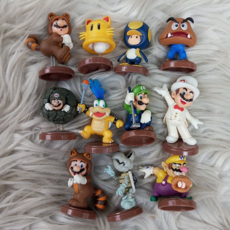 NINTENDO Super Mario Bros FURUTA Mini Figure SET | Shopee Philippines