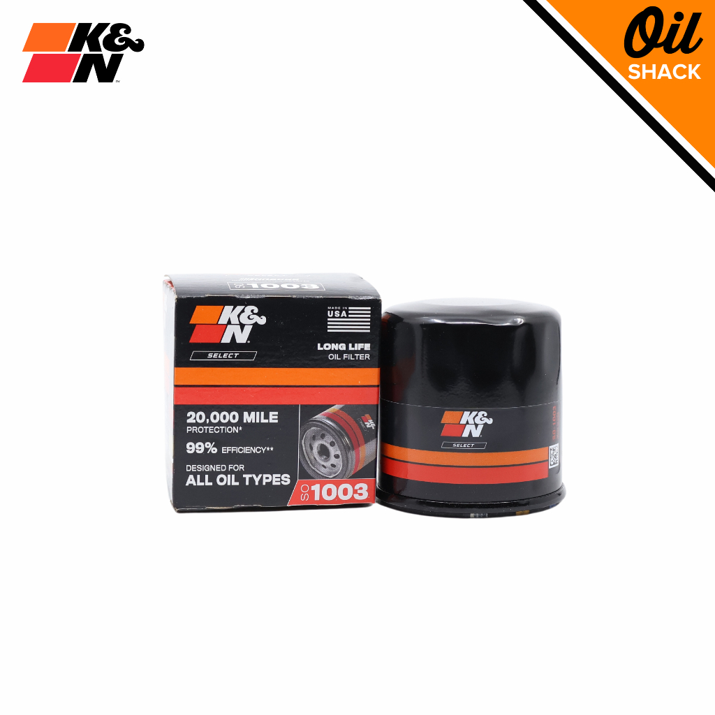 K&N OIL FILTER | SO-1003 (Toyota Altis, Avanza, Camry, Rush, Vios, Wigo ...