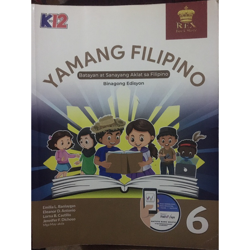 Yamang Filipino Grade 6 REX BOOKSTORE 2020 Edition | Shopee Philippines