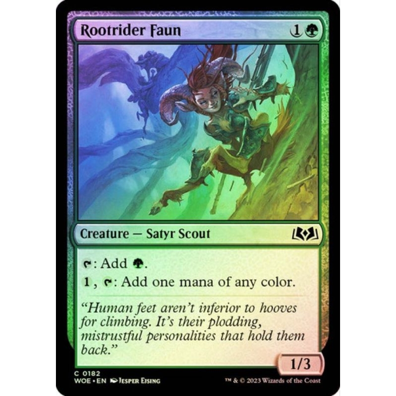 Rootrider Faun - WOE - Common - MTG Cards (WotC) | Shopee Philippines