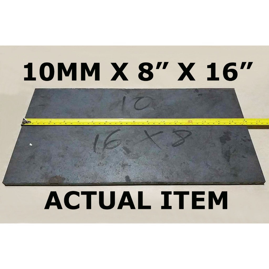 MS BASE PLATE 10MM X 8" X 16" MILD STEEL ...