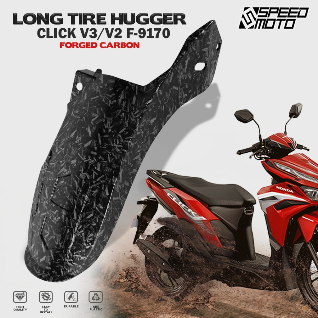 Honda Click V3 V2 Tire Hugger Mud Guard For Honda Click V3 V2