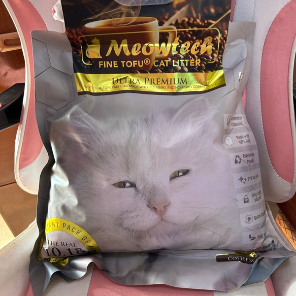 Meowtech Ultra Premium Fine Tofu Cat Litter 10.18L | Shopee Philippines