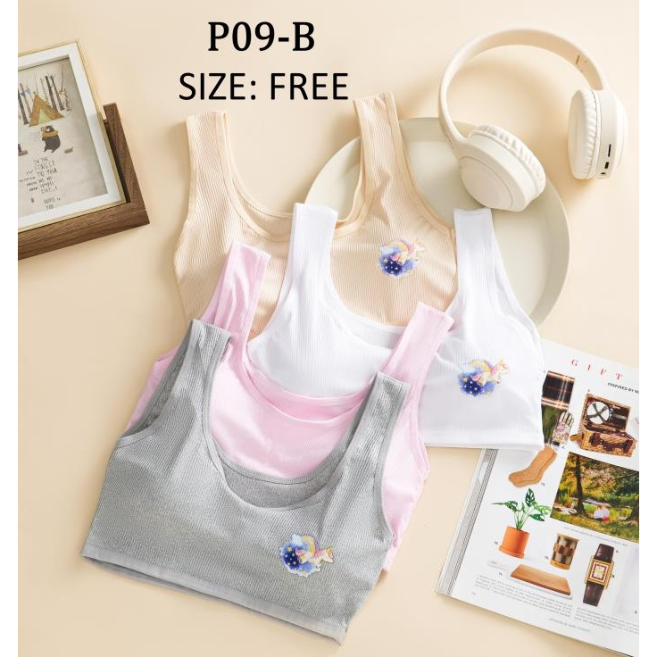 Teens Kids Bralette Detachable Foam Sando Bra | Shopee Philippines