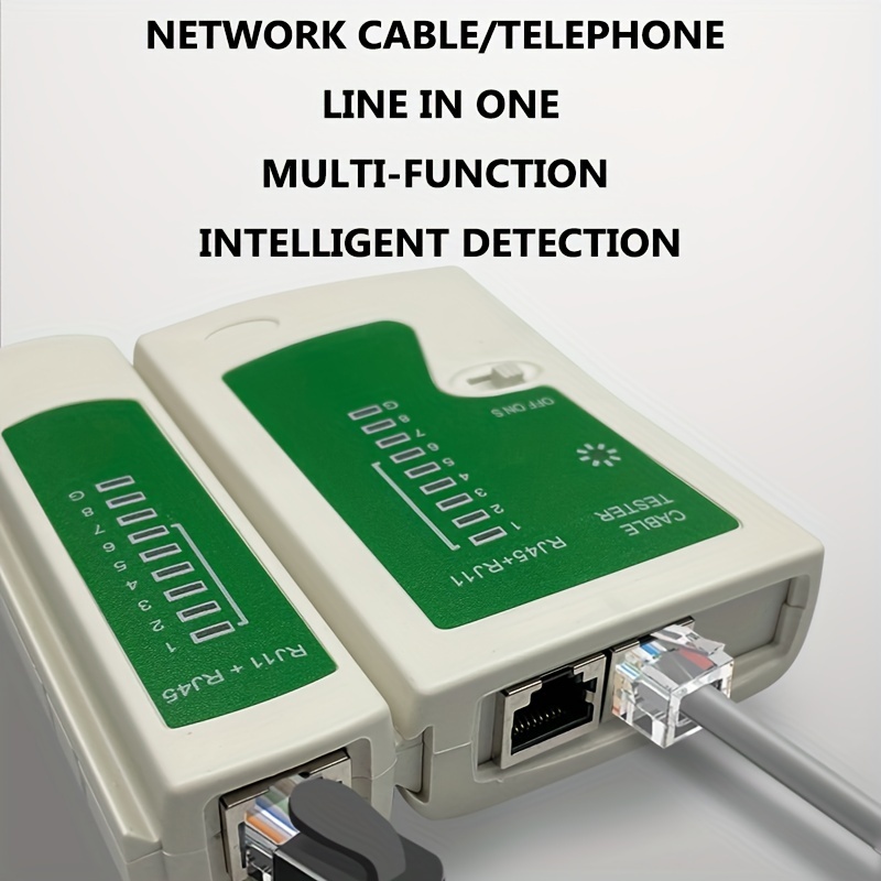 RJ45 RJ11 RJ12 Network Cable Tester Cat5 Cat6 UTP LAN Networking Wire ...