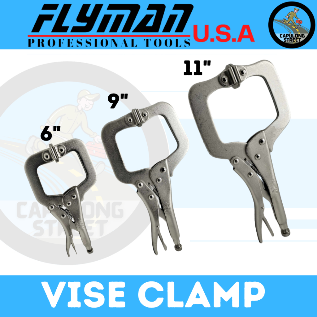 Capulong Street Flyman Vise Clamp 6", 9", 11" with Variations High ...