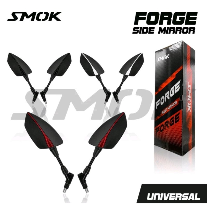 FORGED SIDE MIRROR SMOK UNIVERSAL | Shopee Philippines