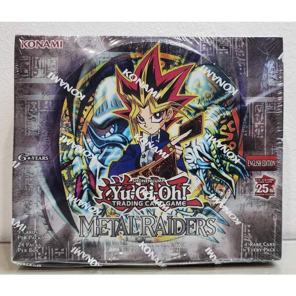 Yu-Gi-Oh! TCG Metal Raiders Booster Box (25th Anniversary Edition) 24s ...