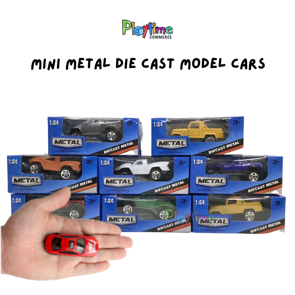 Mini Metal Die Cast Model Cars Alloy Collectible Pick-up Truck Vehicle ...