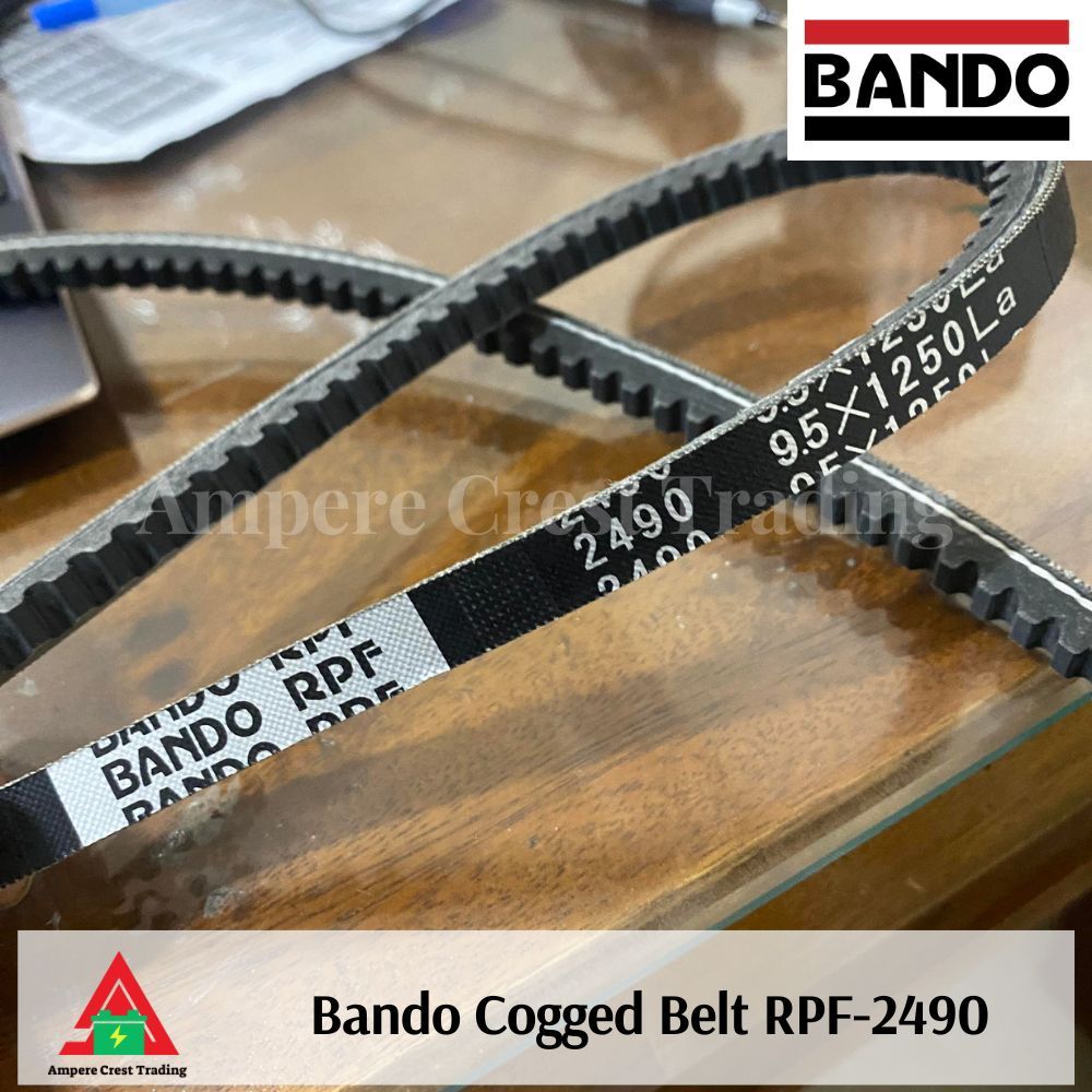 Bando Cogged Belt RPF-2490 Isuzu Elf NKR58 3.6L 4BE1 Engine RPF2490 9.5x1250La | Shopee Philippines