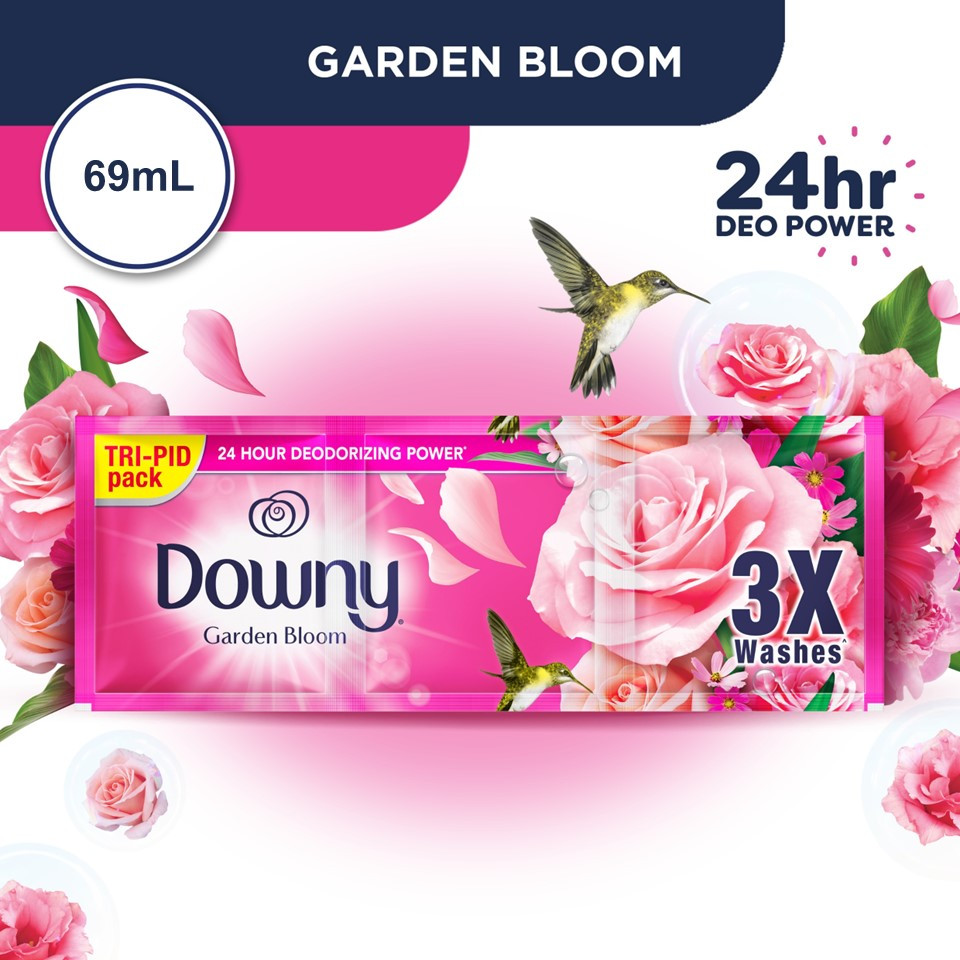 Downy Fabric Conditioner Garden Bloom Tripid Pack Sachet 69ml 6s ...