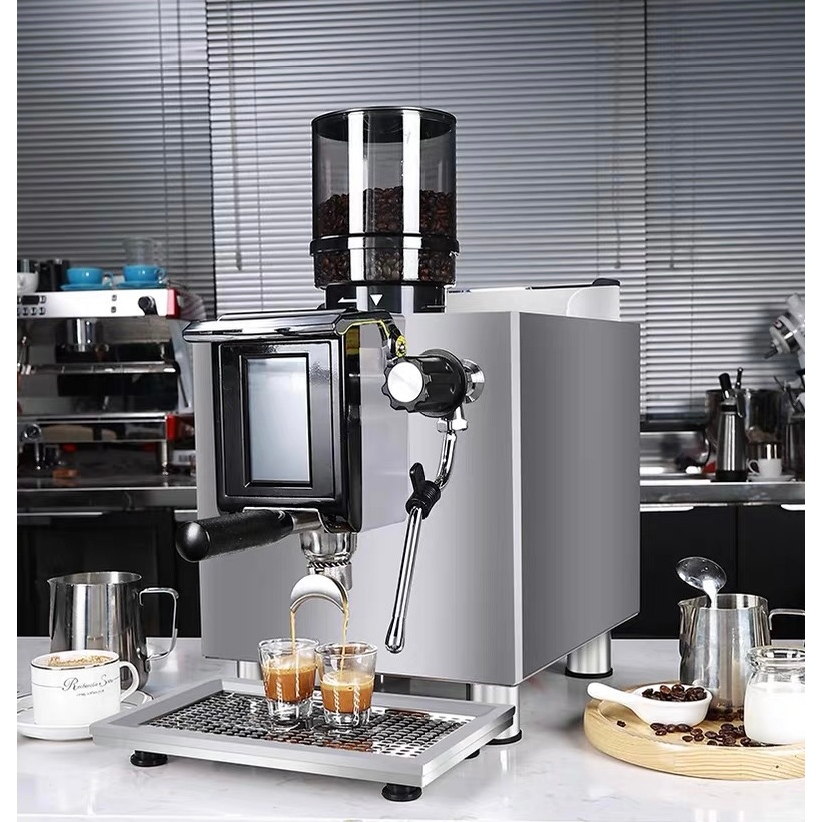 Semi-auto Espresso Machine Izensso 2 IN1 Coffee/tea | Shopee Philippines