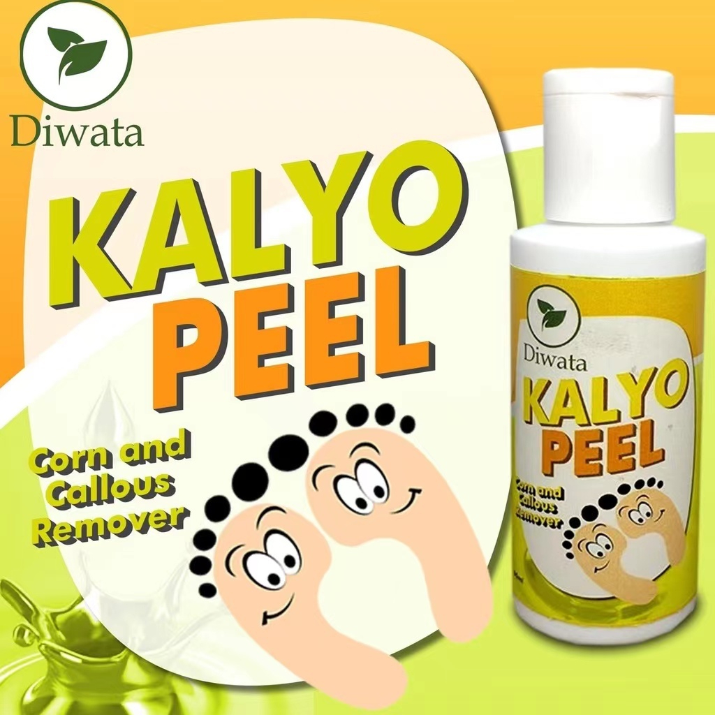 Diwata KALYO Peel 60ml Pantanggal Kalyo & Heel Crack remove Foot Fungus ...
